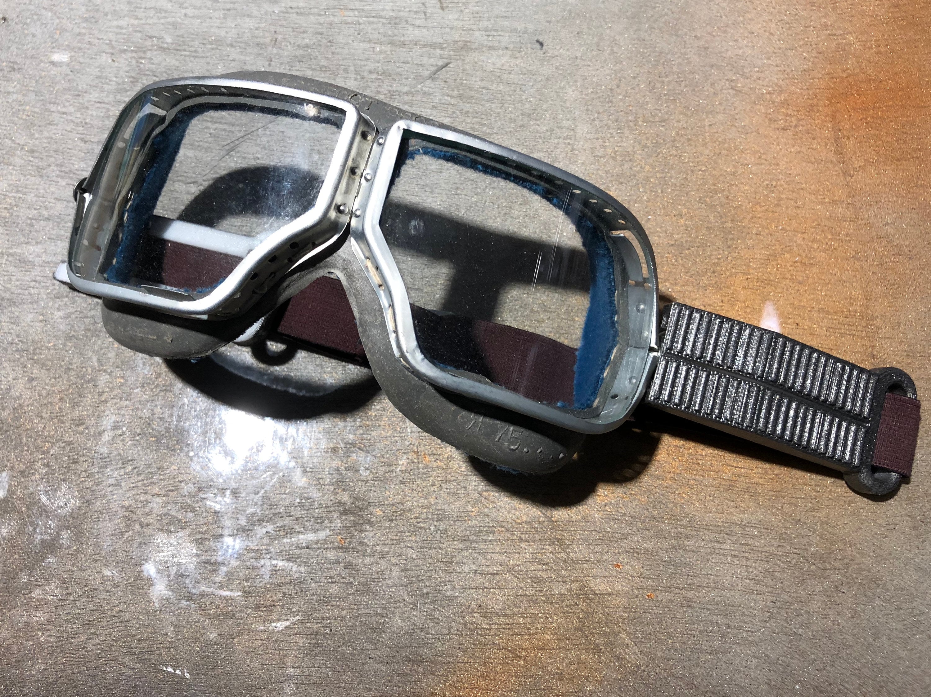 Mimban Officer Goggles Authentic Russian WW2 Tank/Aviator | Etsy