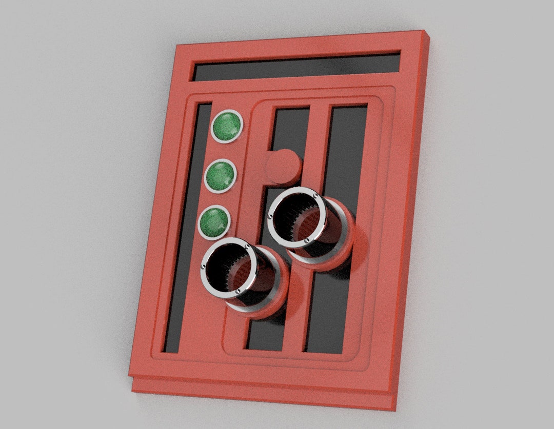 Death Star Blast Door Control Pannel - Etsy