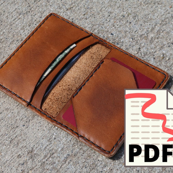 Western Wallet Template - Etsy