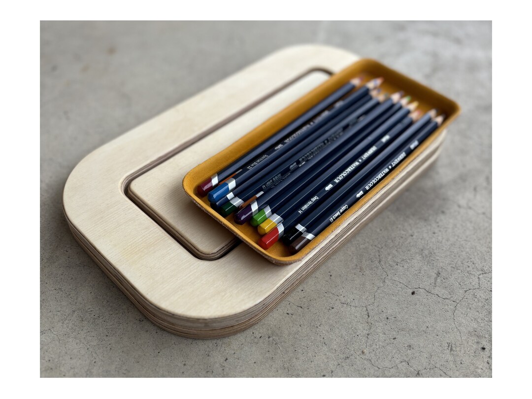 Leather Pencil Tray Mold, Pen Mold, Wet Mold Form, Valet Tray ...