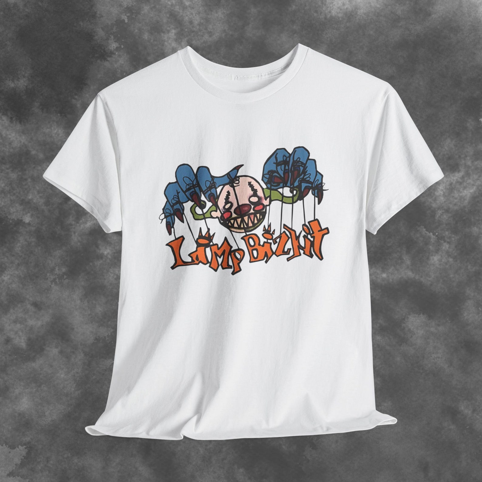 Limp Bizkit Puppet Master Vintage-inspired Clowncore Graphic Tee ...