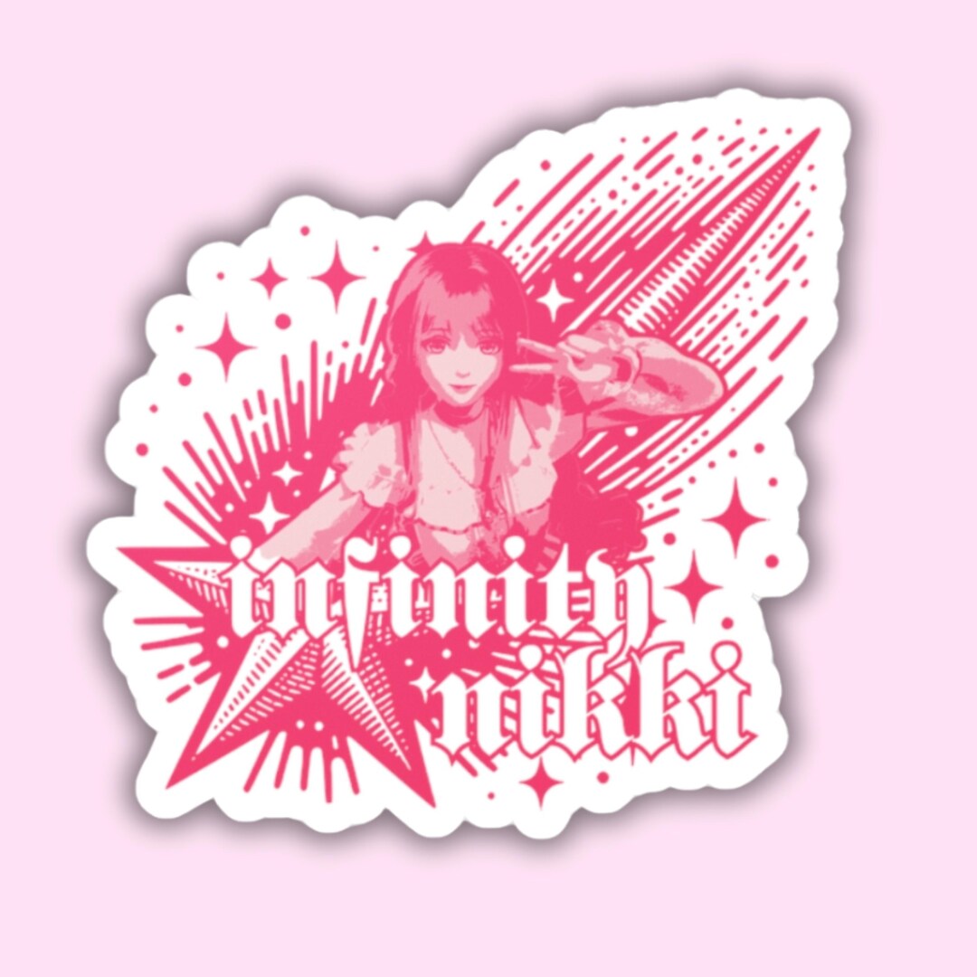 Stardust Nikki Sticker | Infinity Nikki Gacha Design - Etsy