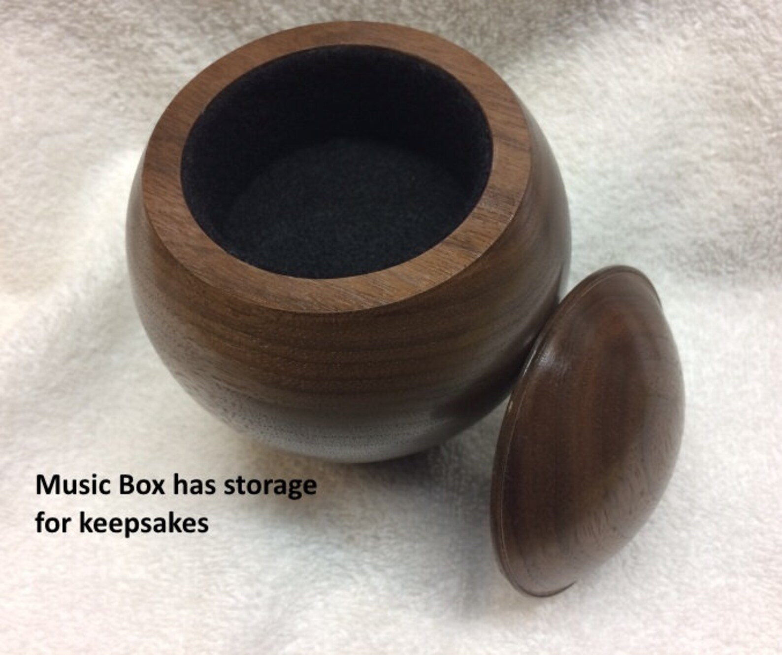 Music Box, 4 Inch Spherical, Turned, Round - Etsy