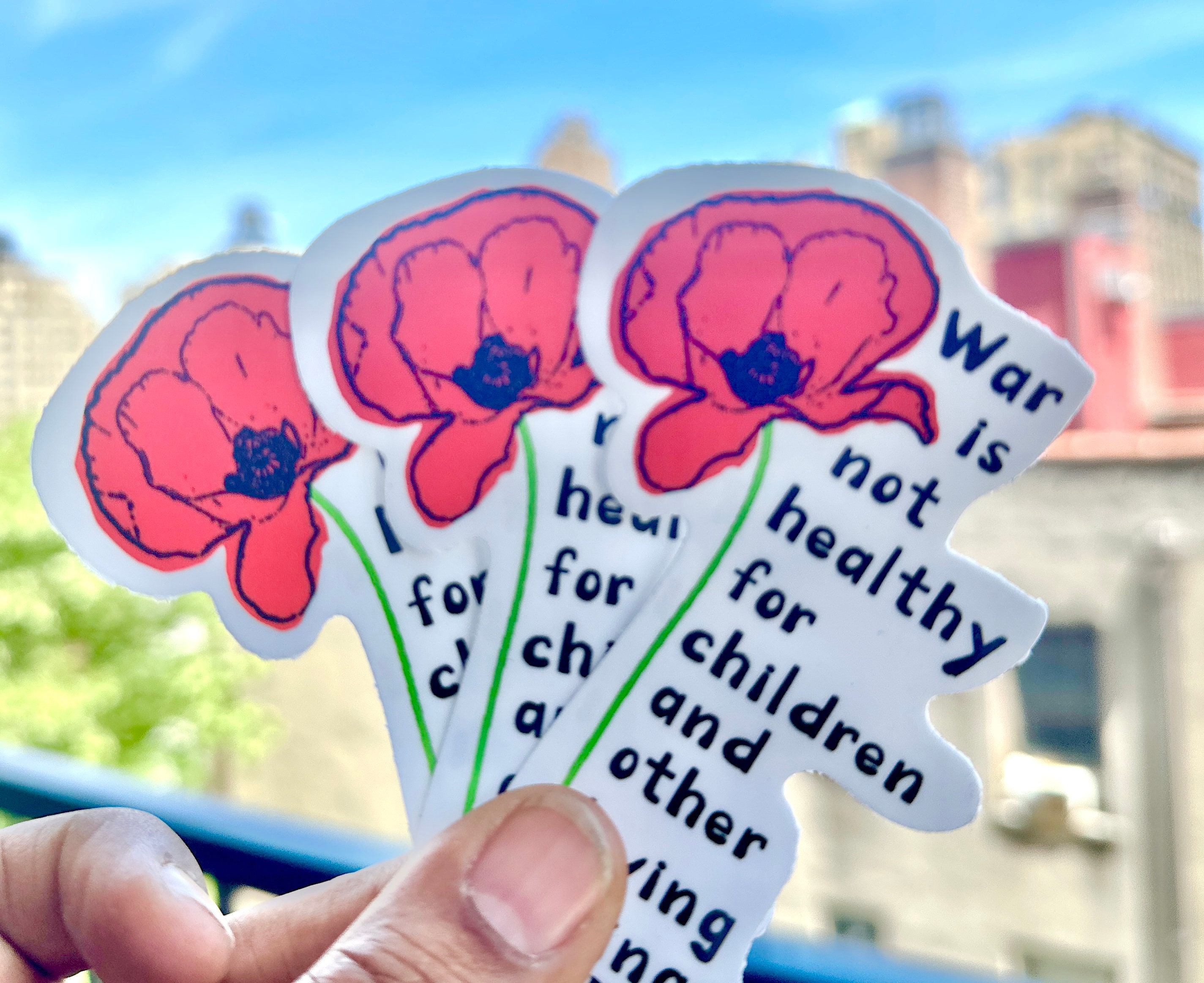 Anti-war Stickers for Sudan and Palestine - Etsy