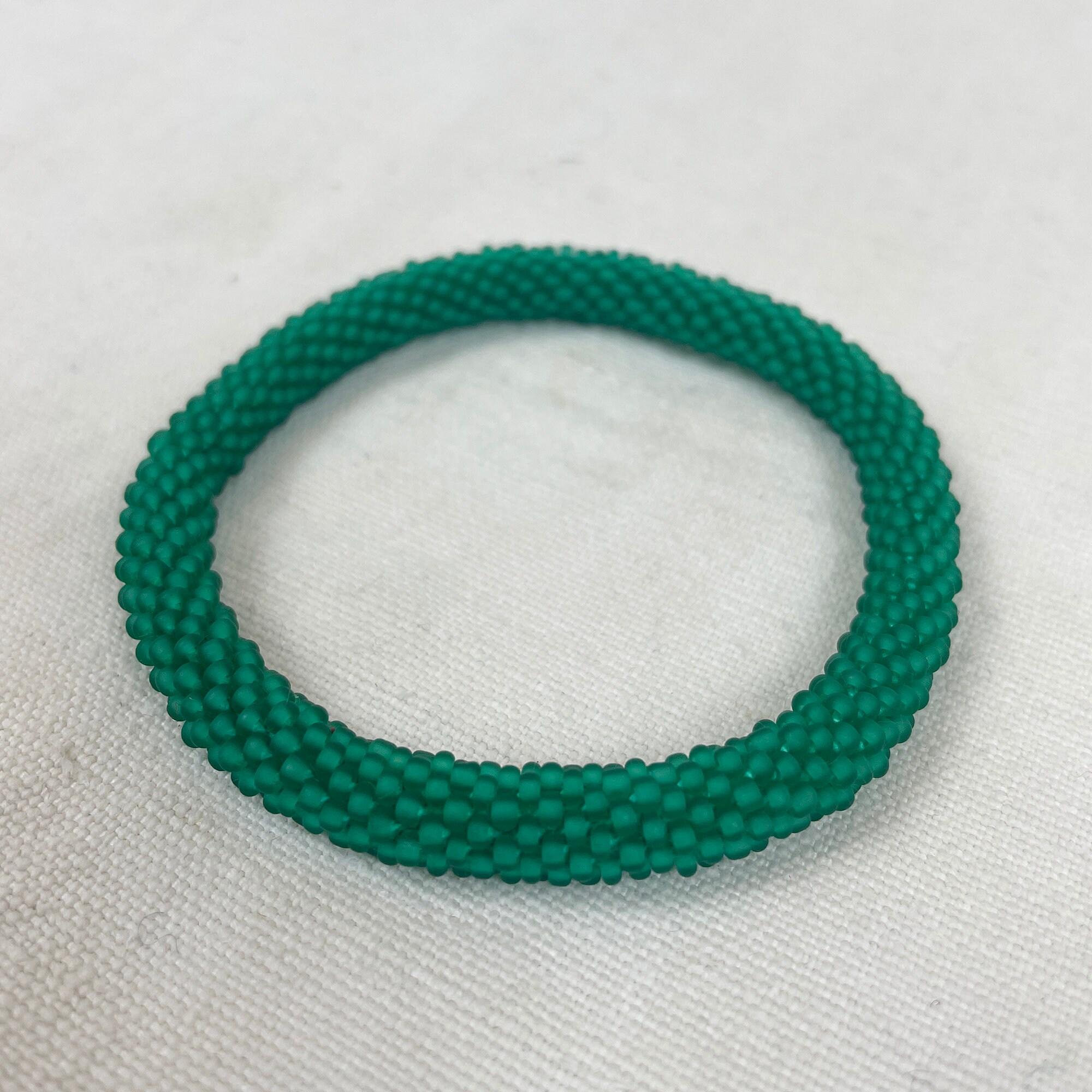Fair Trade Handmade Glass Bead Tube Bracelets Mix Match - Etsy