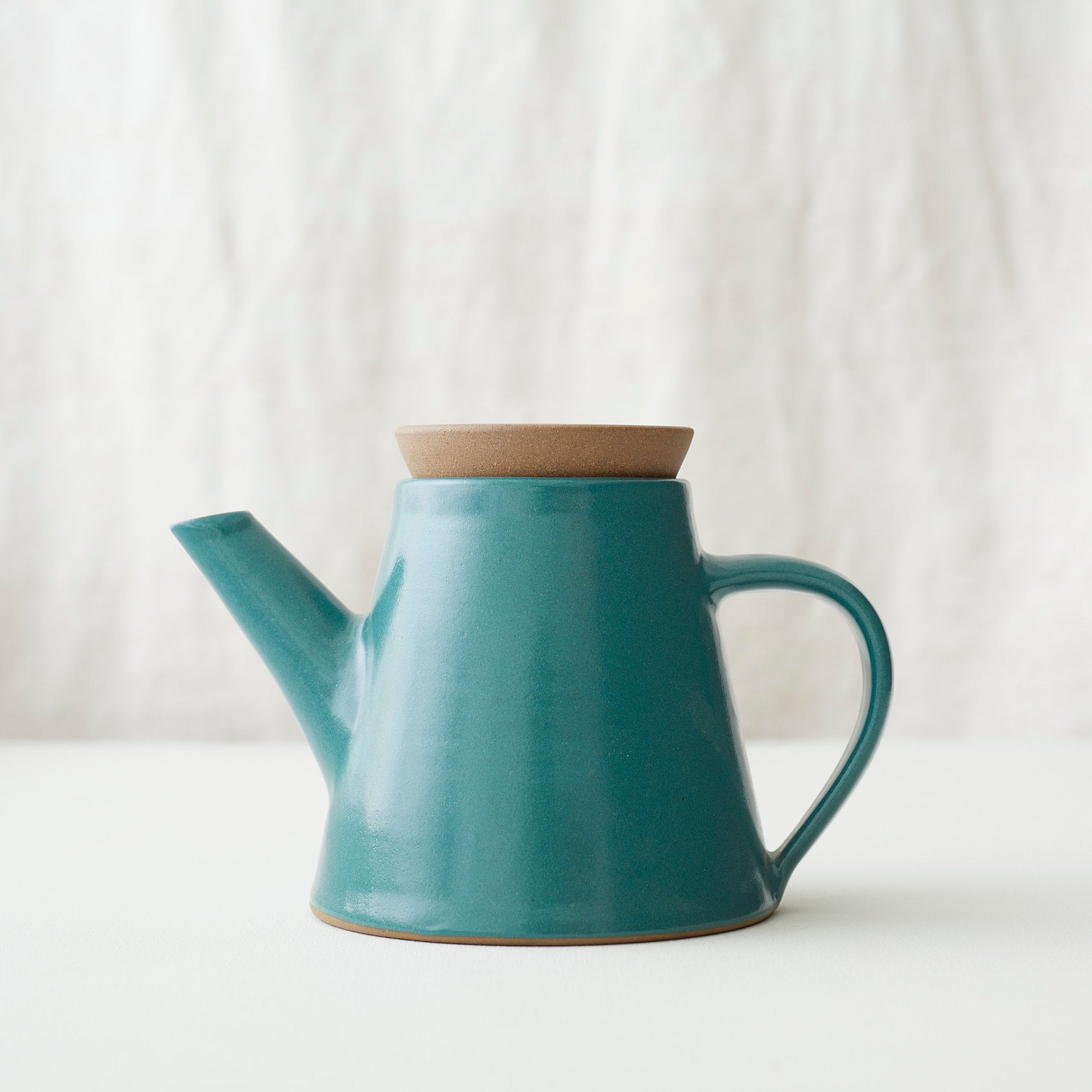 Fair Trade Handmade Glazed Stoneware Teapot | Etsy