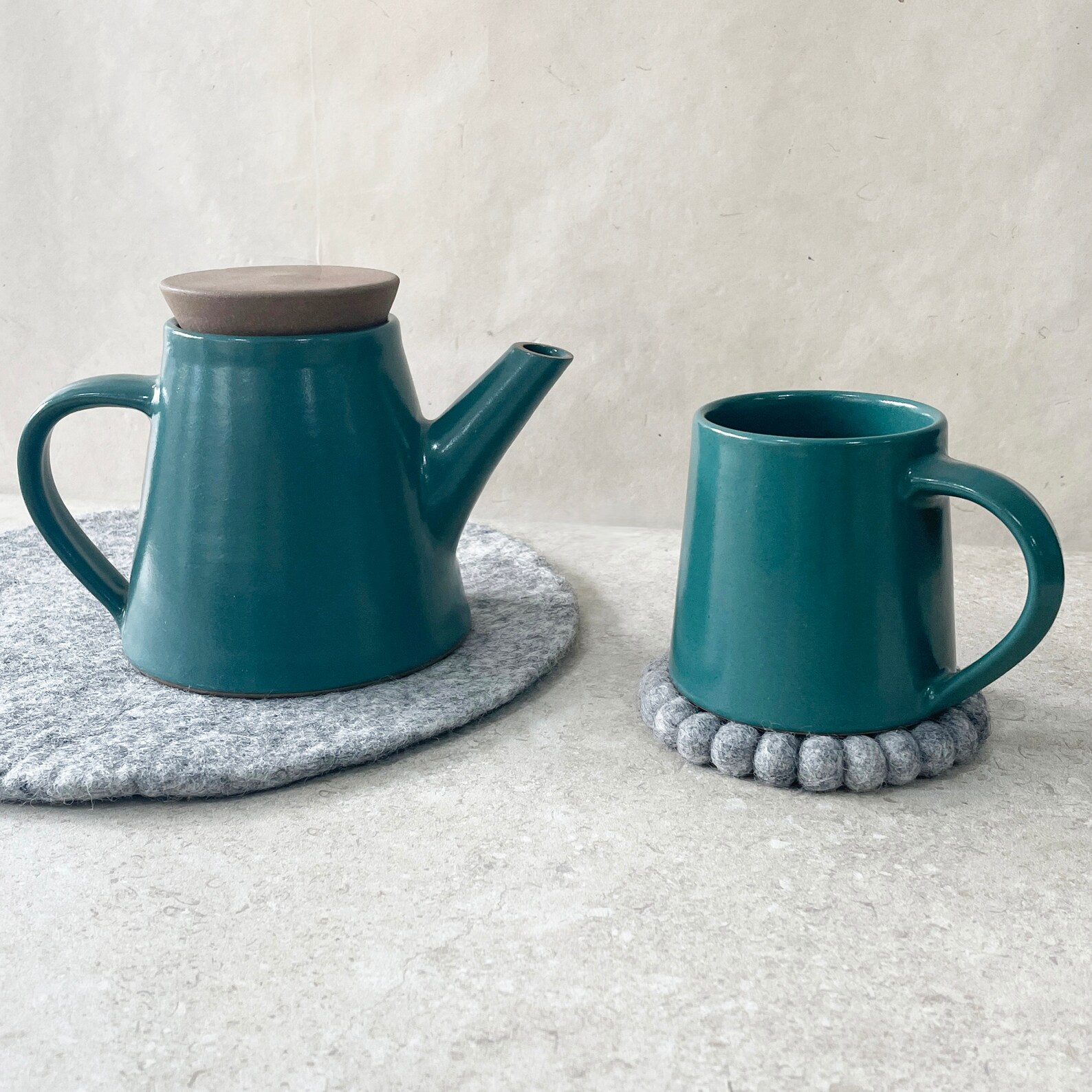 Fair Trade Handmade Glazed Stoneware Teapot | Etsy