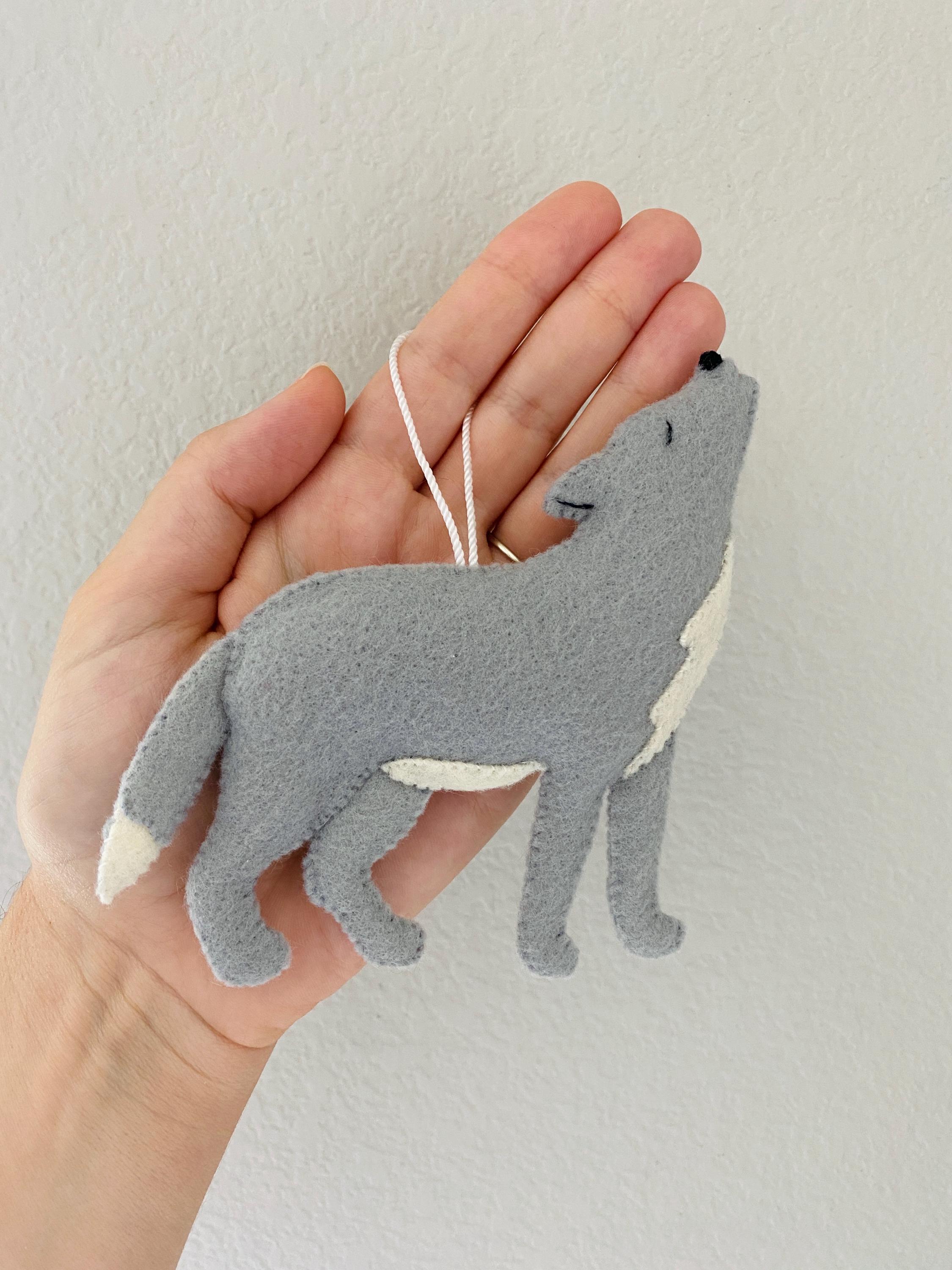 Yellowstone Felt Ornament PDF Patterns: Bison, Wolf, Old Faithful ...