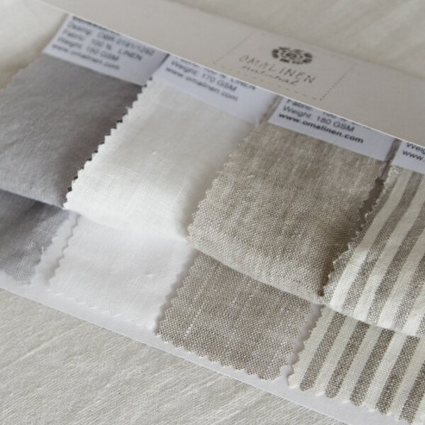 Natural Linen Fabric - Etsy