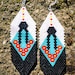MMIW Beaded Earrings/no Fringe - Etsy