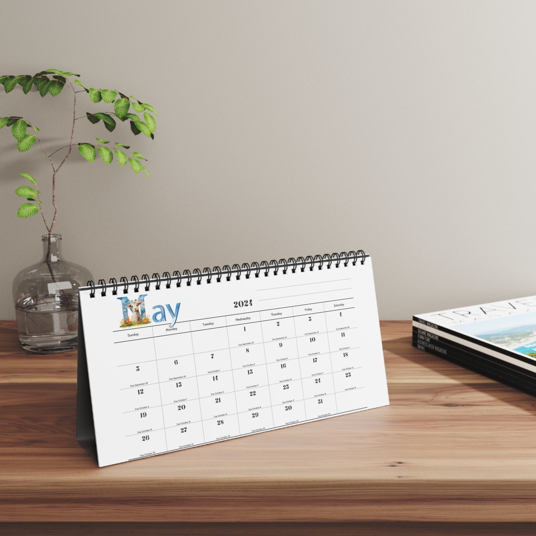 Goat Calendar With Gestation Dates - Etsy