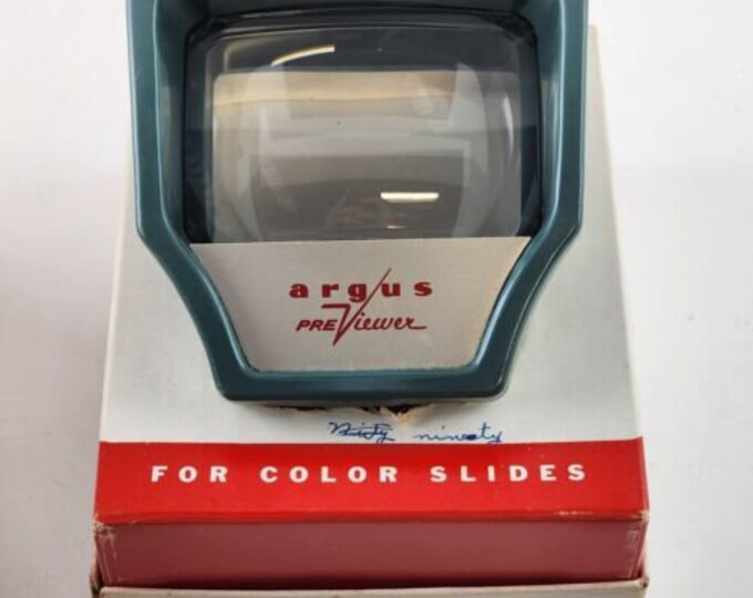Argus Previewer for 35mm Color Slides Model No 660 Vintage 1960's ...