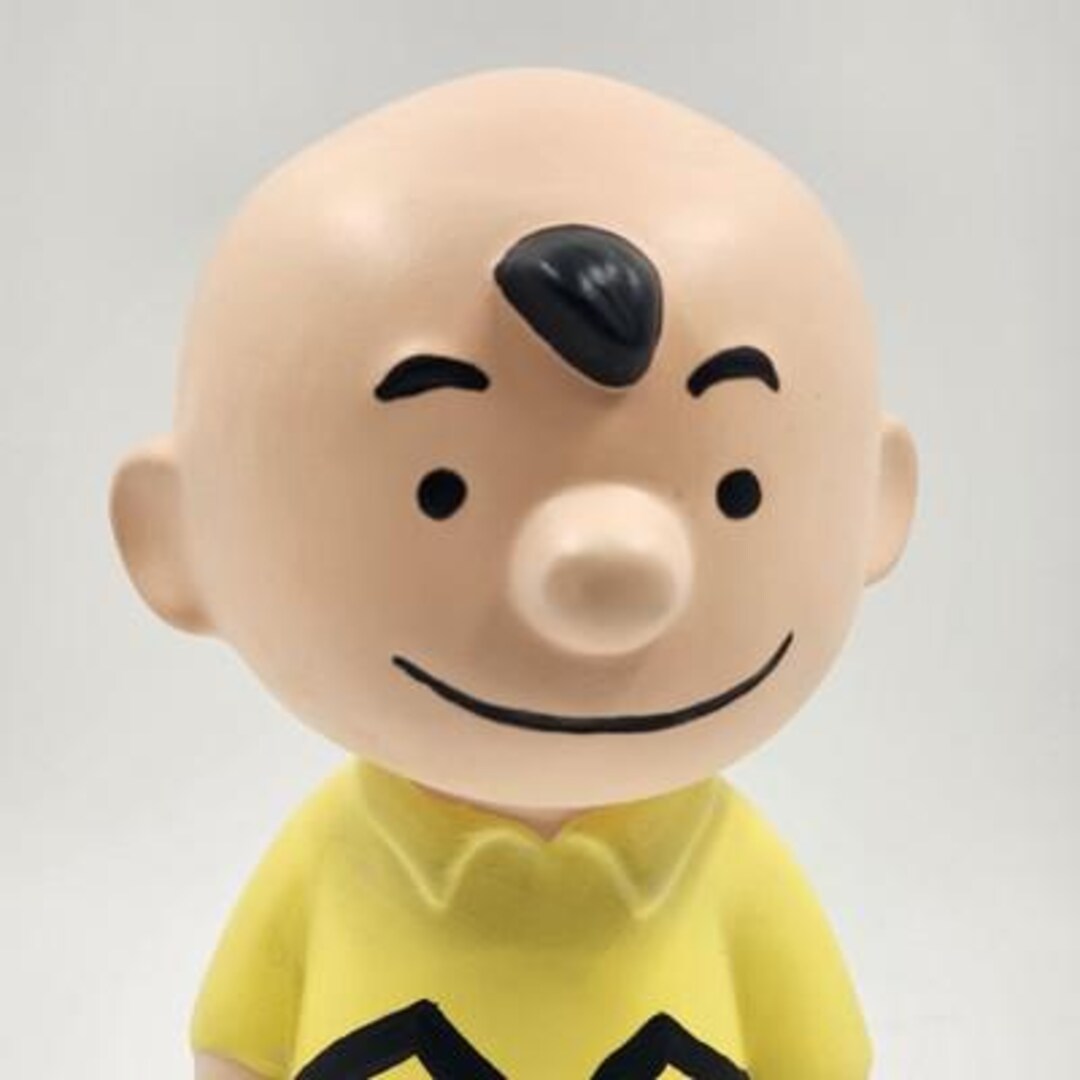 Peanuts Charlie Brown 8.5" Ceramic Figurine Homemade Handcrafted ...