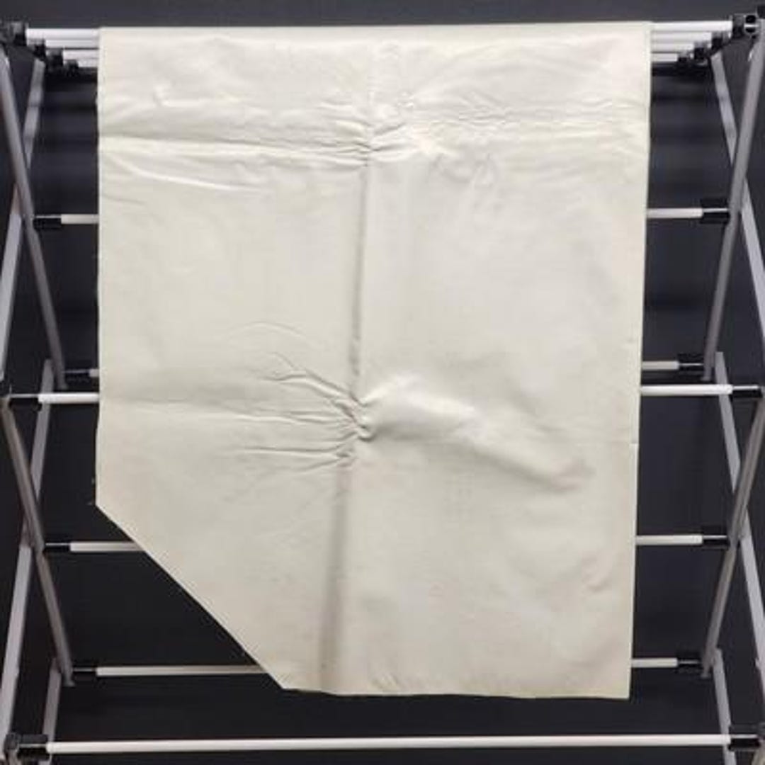 Plain White Oilcloth Linen Fabric Tablecloth Square 40x40" Diagonal ...