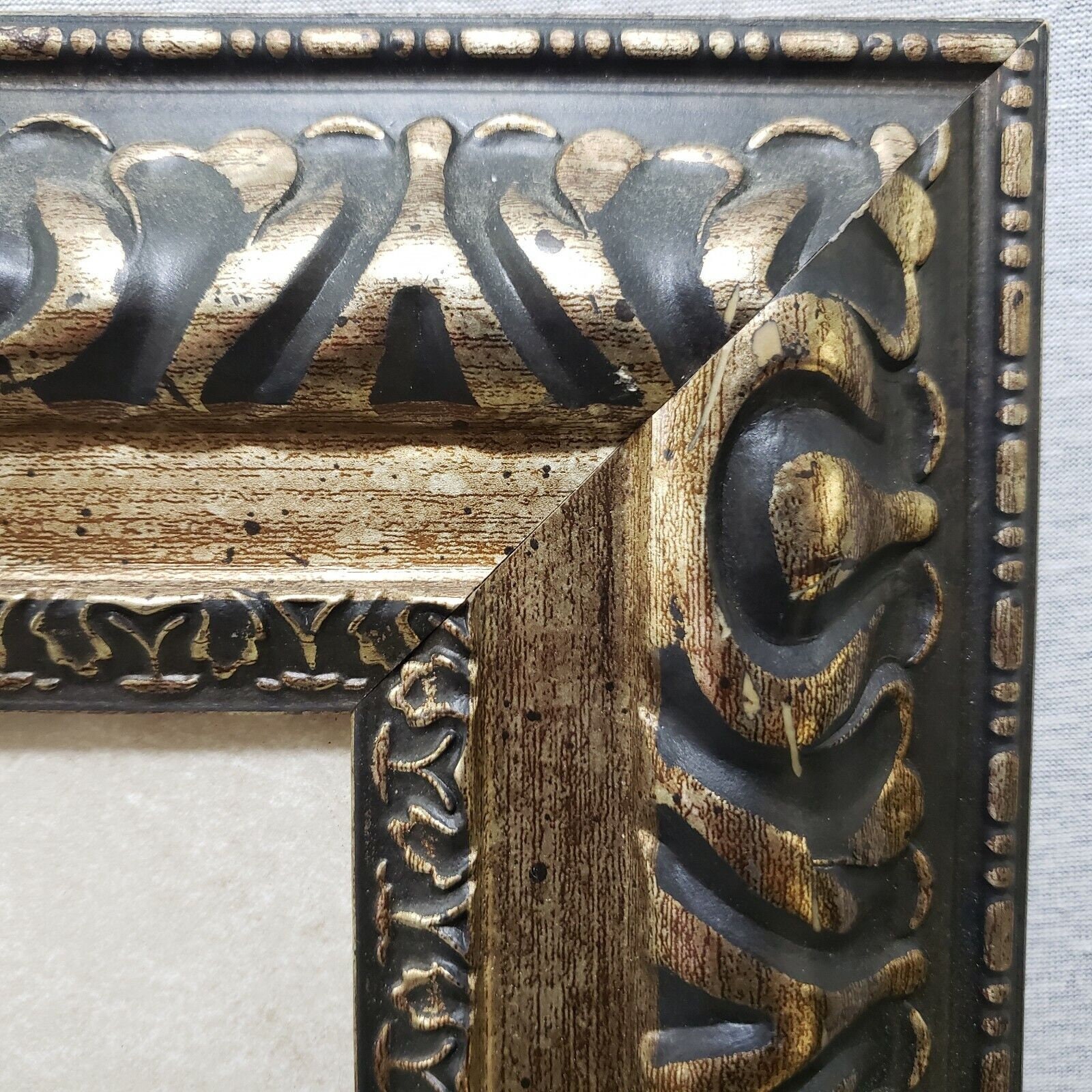 Large Vintage Wood Intricate Frame Excellent Matting Woman in - Etsy