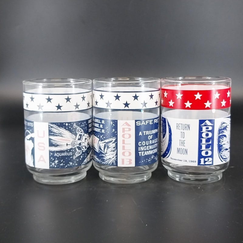 Apollo Libbey Glasses - Etsy