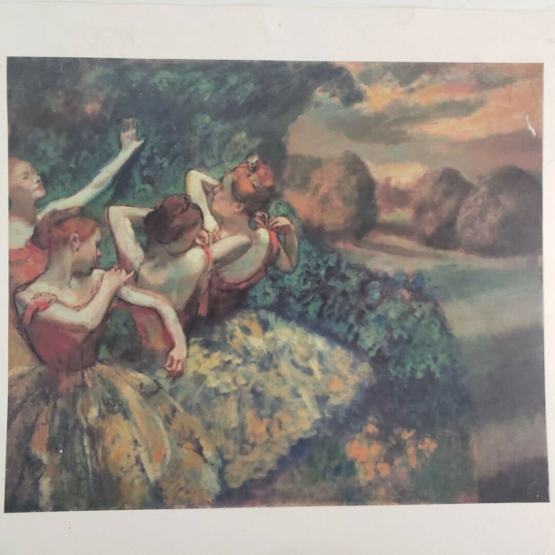 Four Dancers 1899 Edgar Degas Color Print Reproduction at - Etsy