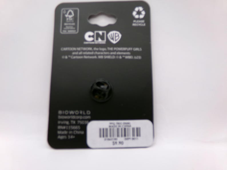 The Powerpuff Girls Trio Fly Cartoon Network Warner Brothers Enamel ...