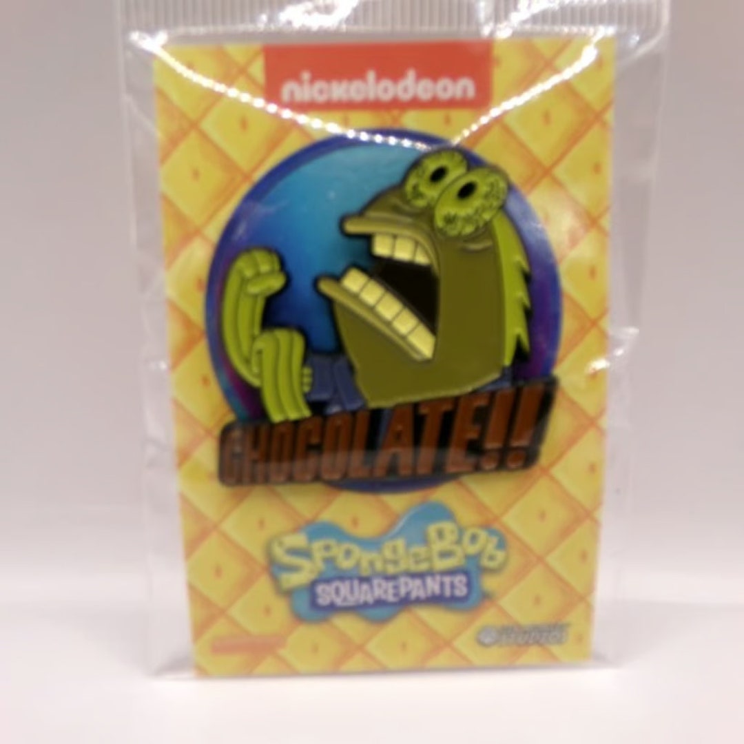 Spongebob Squarepants CHOCOLATE Enamel Pin Zen Monkey Studio Officially ...