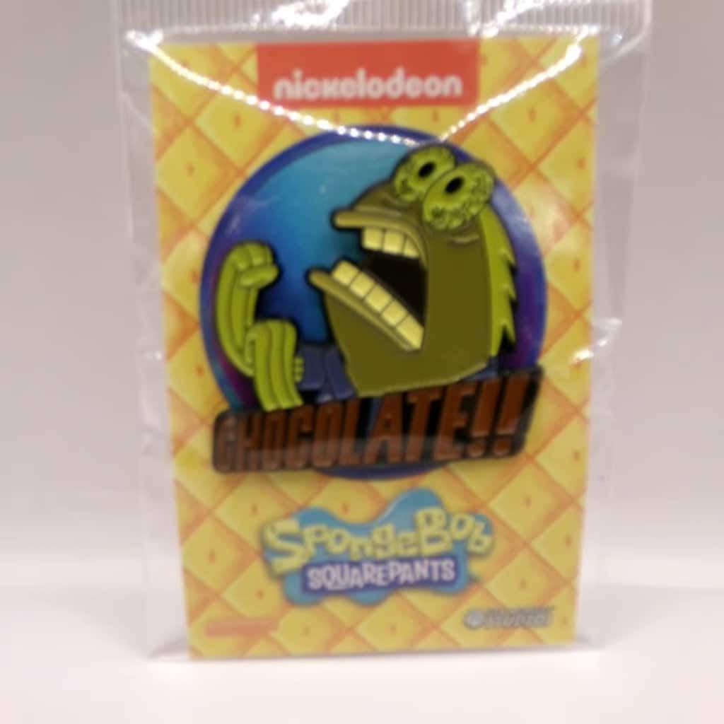 Spongebob Squarepants CHOCOLATE Enamel Pin Zen Monkey Studio Officially Licensed - Etsy