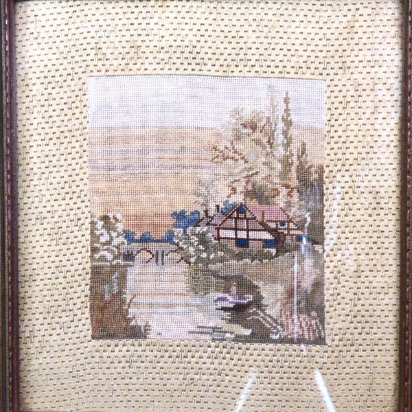 Petit Point Embroidery - Etsy