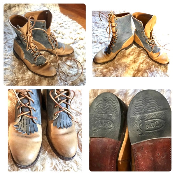 Kiltie Boots - Etsy