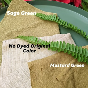 100% Pure Lotus Fiber Shawl 60”L X 12”W Small Size, Hand-spun Natural ...