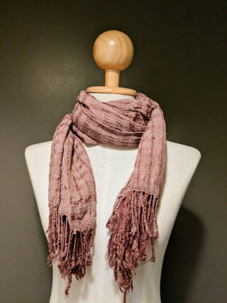 Lotus Fiber Silk Shawl 60L X 14W Hand-spun Natural Fiber - Etsy