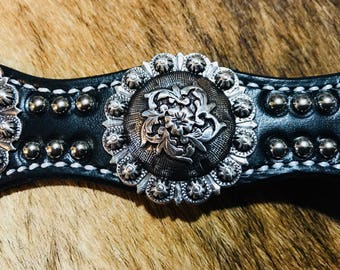 Concho dog collar | Etsy