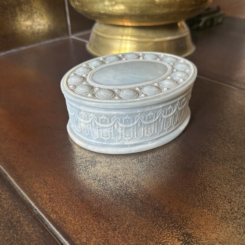 Incolay Stone Jewelry Box - Etsy