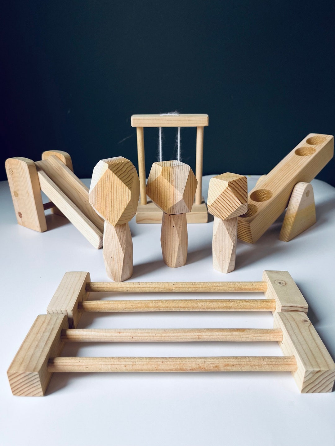 Wooden Fence | Toy Fence | Pretend Play | Farm Play Set| Wooden Toys - Etsy