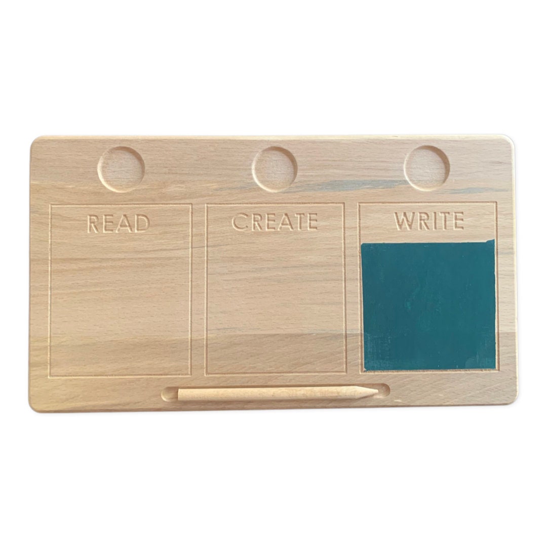 Wooden Learning Board, Educational Board, Learn Writing, Practice ...
