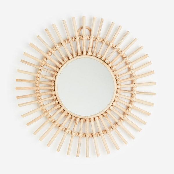 Bamboo Mirror - Etsy