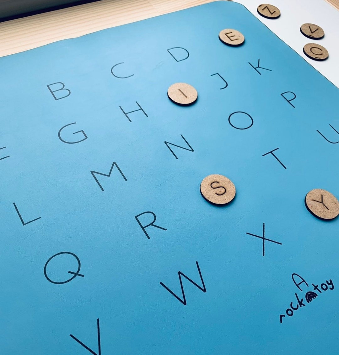 Alphabet Mat, Alphabet Play Mat, Learning Letter, Practice Letter, Eco ...