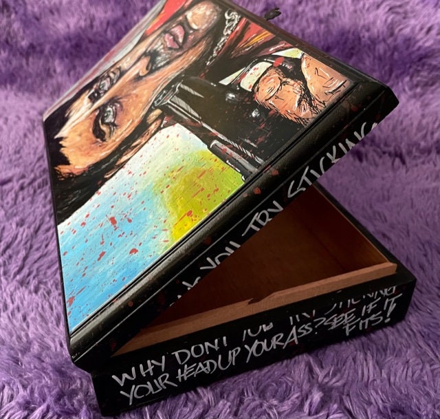 Scarface Hand Painted Cigar Box - Etsy