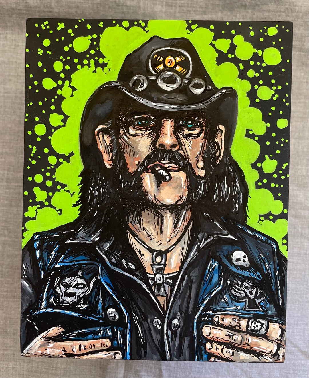 Lemmy Themed Custom Hand Painted Cigar Box - Etsy