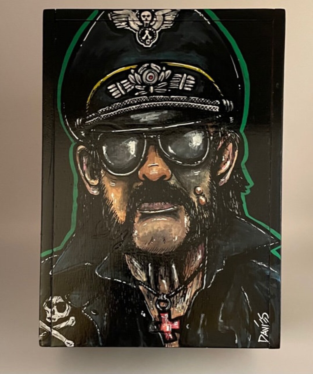 Lemmy Custom Hand Painted Cigar Box - Etsy