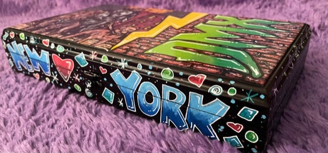 DMX Hand Painted Cigar Box - Etsy