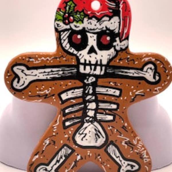 Gingerbread Skeleton - Etsy