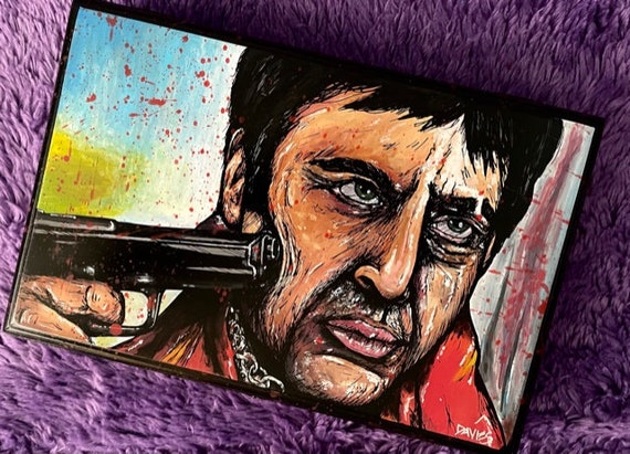 Scarface Hand Painted Cigar Box - Etsy