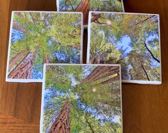 Scottish Countryside / Set of 4 Ceramic Tile Coasters - Etsy