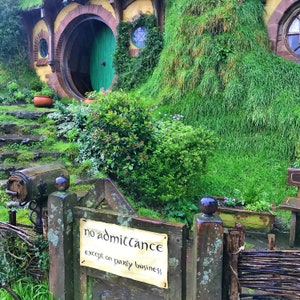 Hobbiton Set of 4 Ceramic Tile Coasters - Etsy