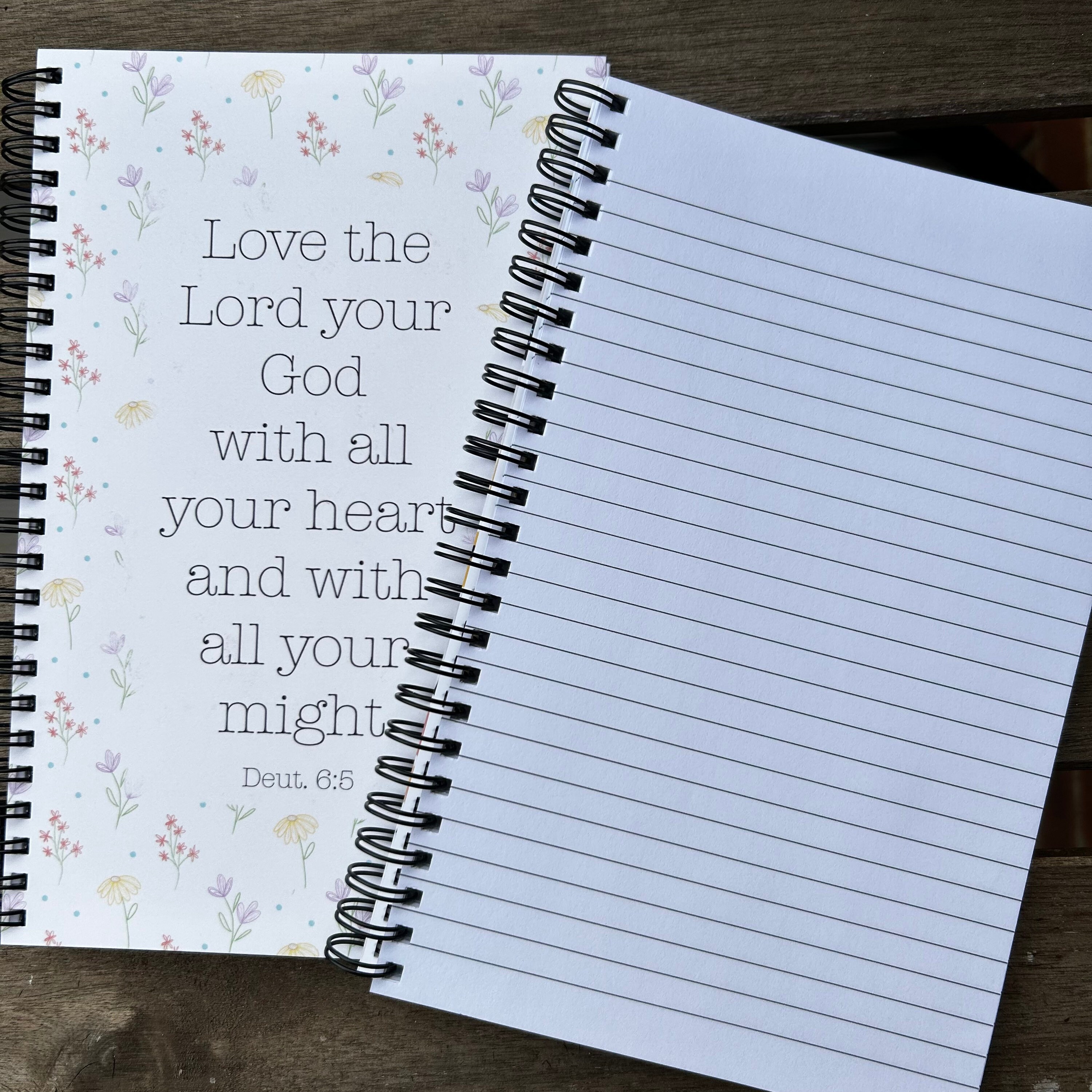 Deuteronomy Journal, Bible Verse Journal, Journal for Bible Study ...