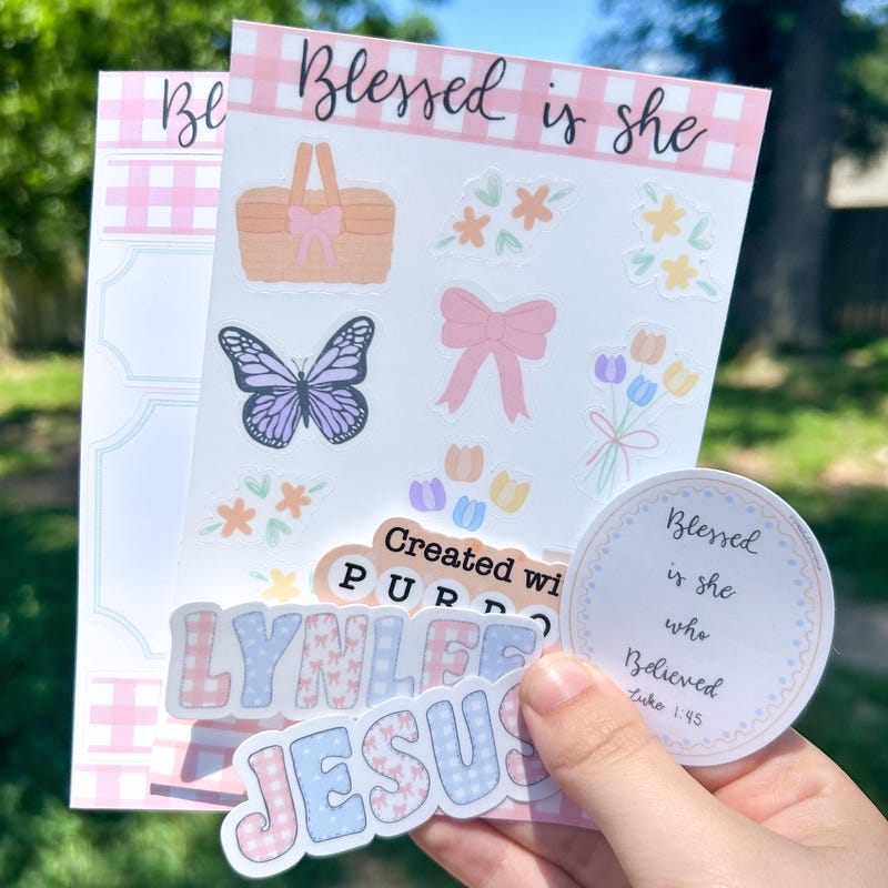 Bible Journal Stickers - Etsy