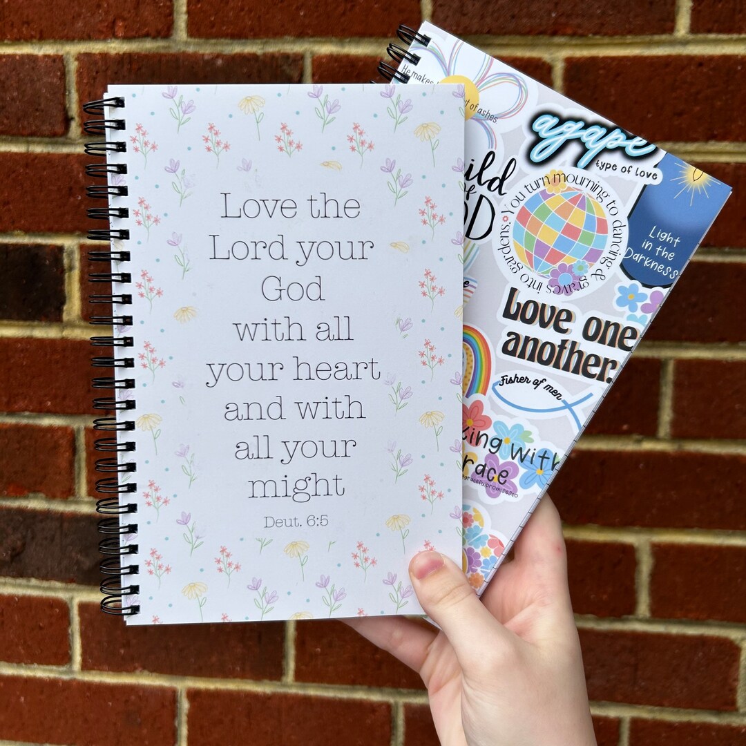 Deuteronomy Journal, Bible Verse Journal, Journal for Bible Study ...
