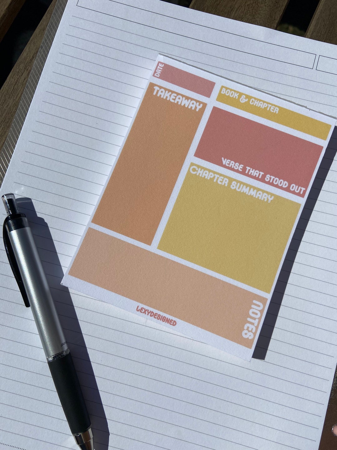 Bible Study Notepad, Notepad for Bible Study, Gift for Teens, Faith Based Gift, Christian Girl ...