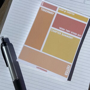 Bible Study Notepad Notepad for Bible Study Gift for Teens - Etsy