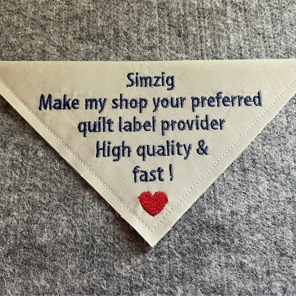 Custom Fabric Labels - Etsy