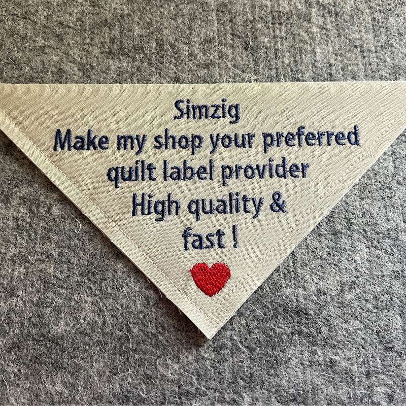 Stitch Labels - Etsy