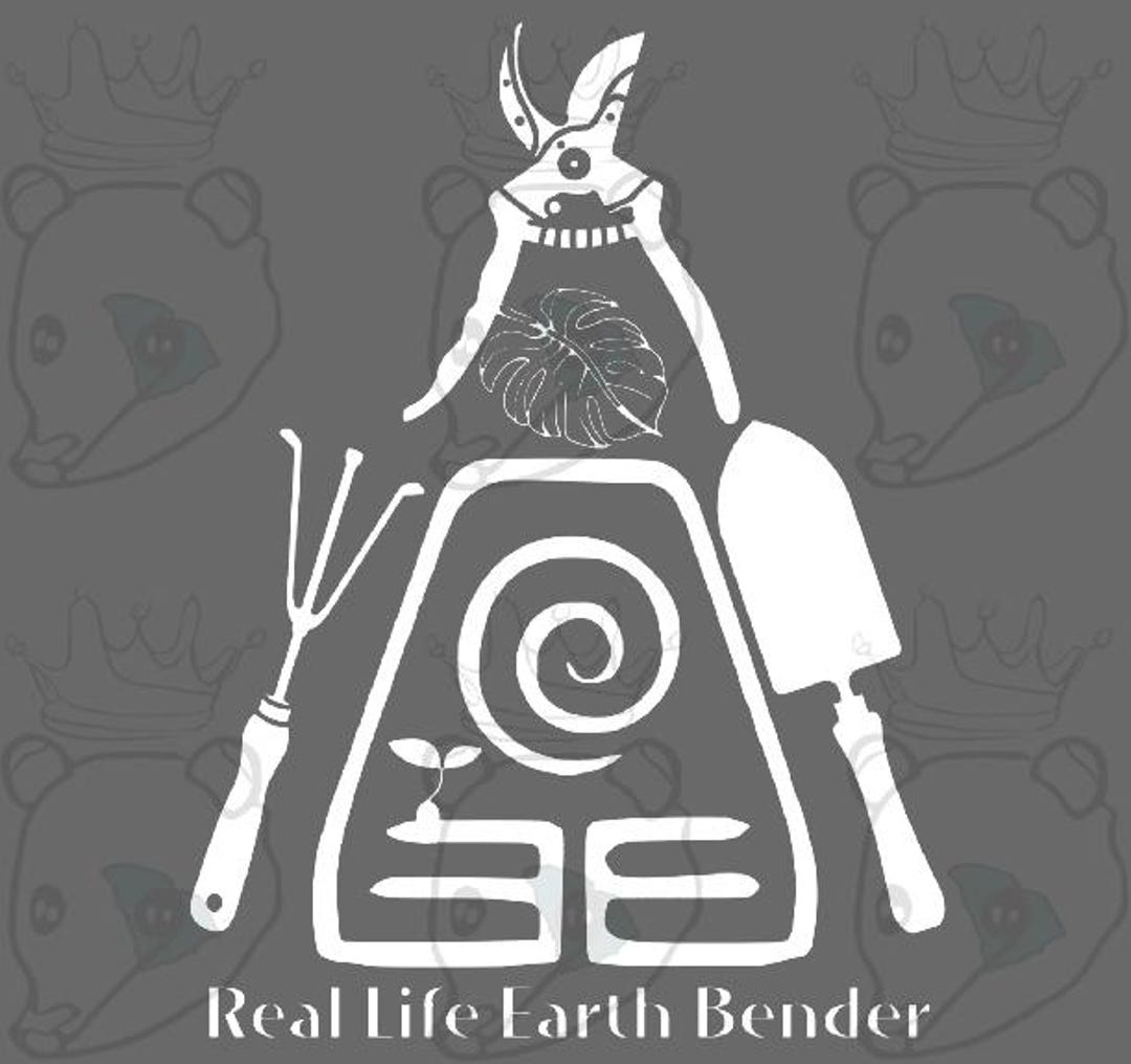 Real Life Earth Bender Decal - Etsy